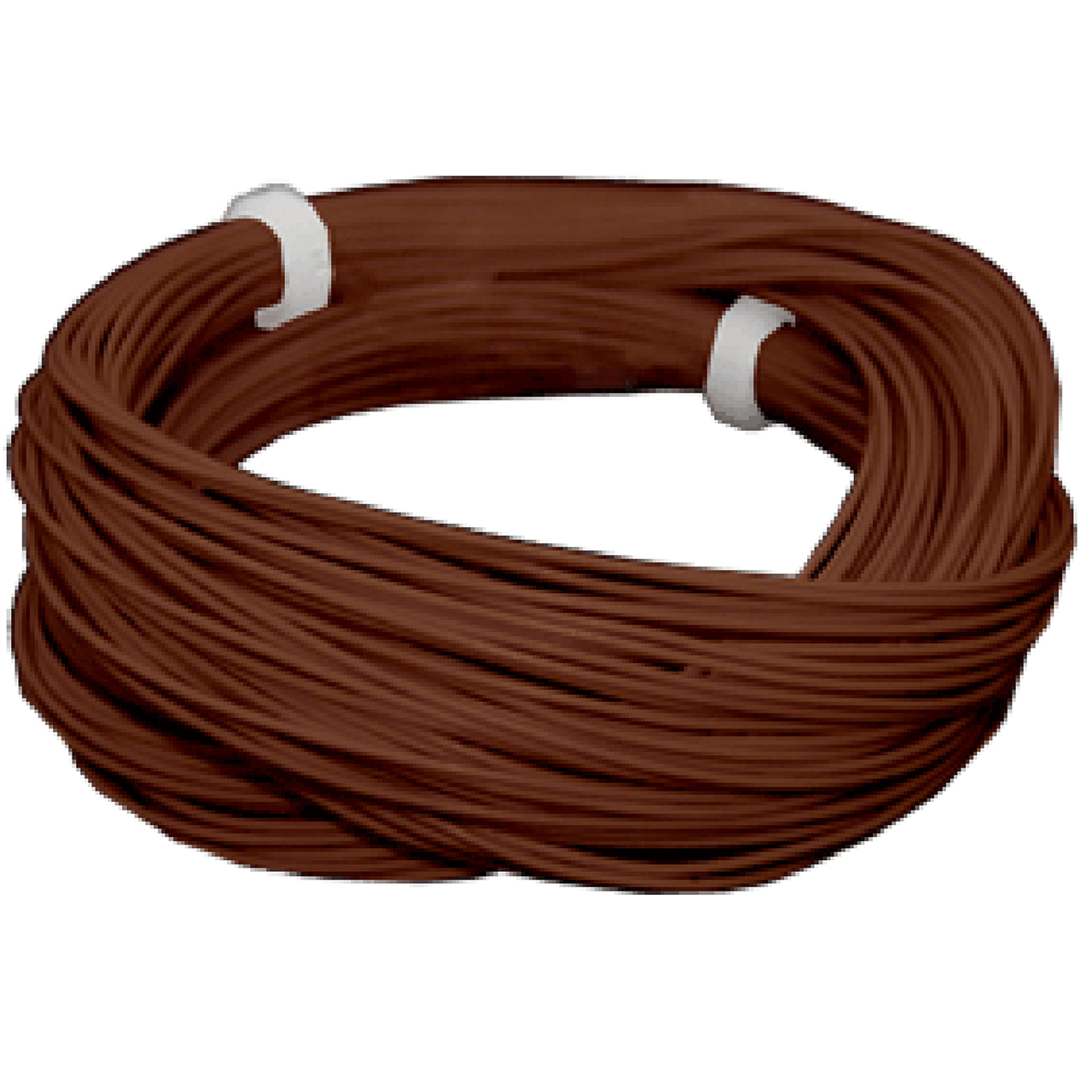 Hochflexibles Kabel, Durchmesser 0.5mm, AWG36, 2A, 10m Wickel | braun ...